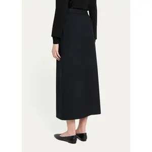 Theory Tailored Front-vent Maxi Skirt