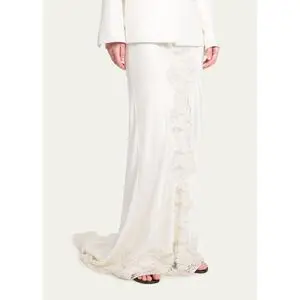 TWP Lace Silk Maxi Skirt