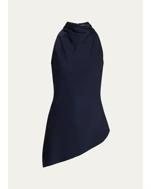 Veronica Beard Radford Asymmetric Tunic Top