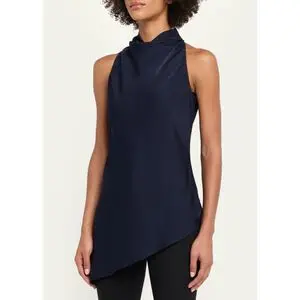 Veronica Beard Radford Asymmetric Tunic Top
