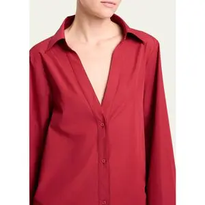 TWP Deep V Relaxed Shirt