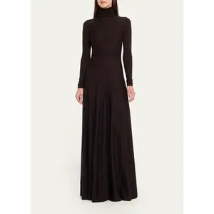 Adam Lippes Naomi Cashmere Knit Turtleneck Dress