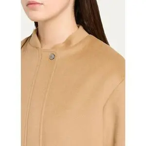 Cinzia Rocca Short Collarless Bomber Jacket