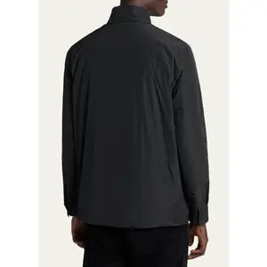 Moncler Snap-front Down Jacket