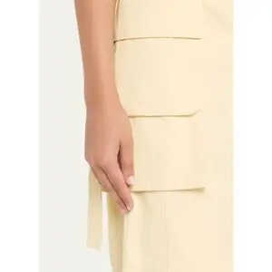Ossou Glen Knee-length Cargo Skirt