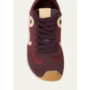 Loewe Ballet Runner 2 Nylon And Suede Sneakers