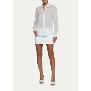 L'Agence Ellery Sheer Ramie Blouse