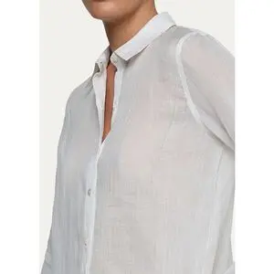 L'Agence Ellery Sheer Ramie Blouse