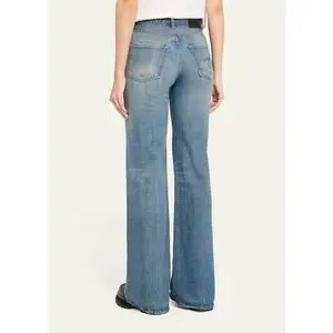 R13 Charlotte Wide-leg Jeans