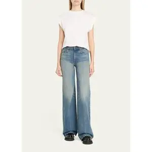 R13 Charlotte Wide-leg Jeans