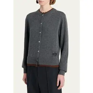 Marni Cashmere Double-trim Cardigan