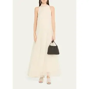Brunello Cucinelli 3d Monili Net Embroidered Pochette Bag In Riding Leather