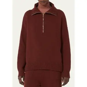 Max Mara Quarter-zip Cashmere Sweater