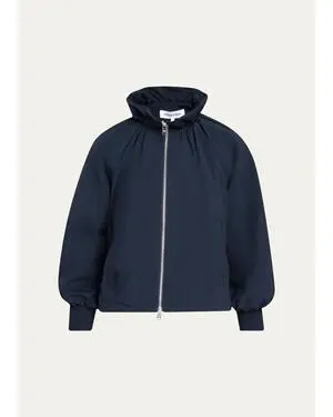 Veronica Beard Circe Hooded Bubble Jacket