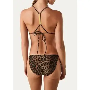 VIX PAULA HERMANNY Tammy Alanna Leopard Bikini Top