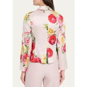 Libertine Pat Nixon Silk Single-breasted Classic Jacket
