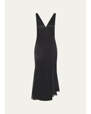 SIR. Ingrid Lace Midi Dress