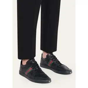 Gucci Coda Leather Low-top Sneakers