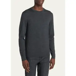 Zegna Trofeo Wool Crewneck Sweater