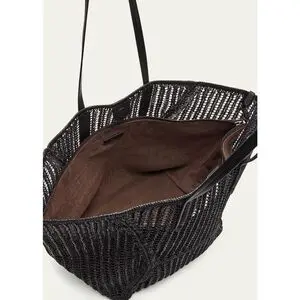 Brunello Cucinelli Bc Duo Techno Raffia Tote Bag