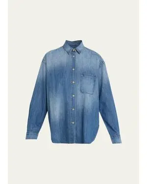 JAMIE HALLER The Essential Denim Shirt