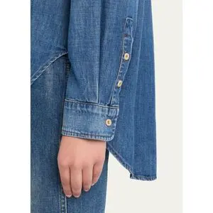 JAMIE HALLER The Essential Denim Shirt