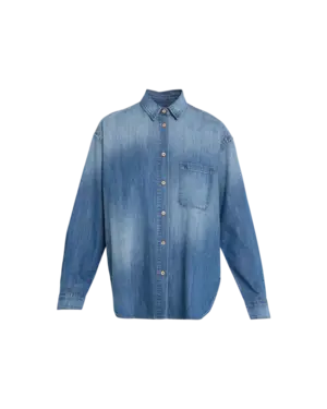 JAMIE HALLER The Essential Denim Shirt
