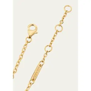 Bottega Veneta Drop Marble Pendant Necklace, Green