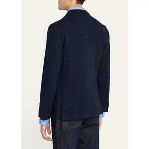 Boglioli Wool And Cashmere Plaid Sport Coat