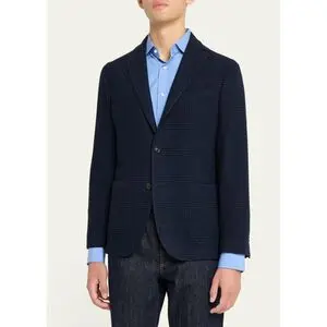 Boglioli Wool And Cashmere Plaid Sport Coat