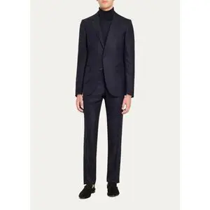 Zegna Wool Fine Stripe Single-breasted Sport Coat
