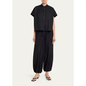 JAMIE HALLER The Amalfi Cotton Poplin Shirt