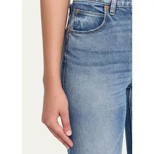 JAMIE HALLER The Kenickie Kickflare Crop Jeans
