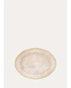 GINORI 1735 Mer Printed Porcelain Platter - Brown