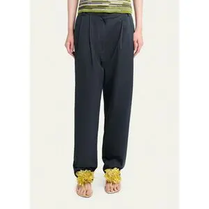Proenza Schouler White Label Taya Pleated Pants