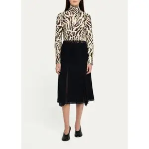Proenza Schouler White Label Ansel Printed Top