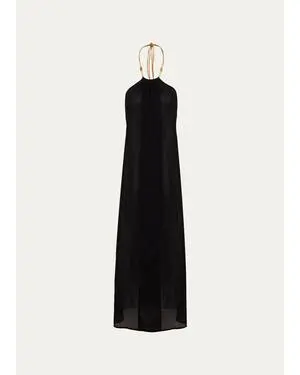 VIX PAULA HERMANNY Cloe Cotton Long Cover-up Dress