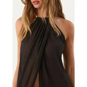 VIX PAULA HERMANNY Cloe Cotton Long Cover-up Dress