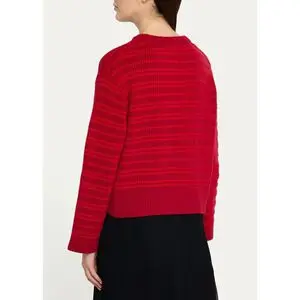 Proenza Schouler White Label Pandora Striped Wool-blend Sweater