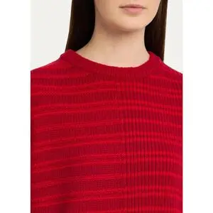 Proenza Schouler White Label Pandora Striped Wool-blend Sweater