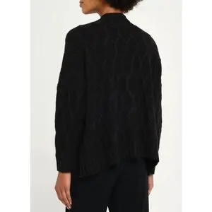 Eskandar Cashmere V-neck Cardigan Mid Plus Length