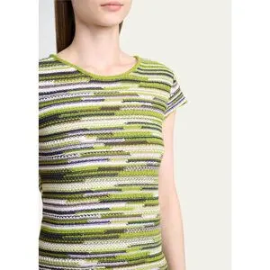 Proenza Schouler White Label Veya Textured Knit Tee