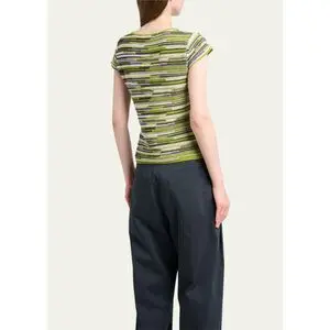 Proenza Schouler White Label Veya Textured Knit Tee