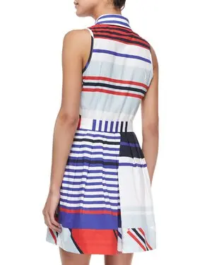 Proenza Schouler White Label Mabel Abstract Jersey Midi Dress