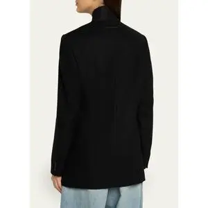 MAISON MARGIELA Zip-front Longline Blazer