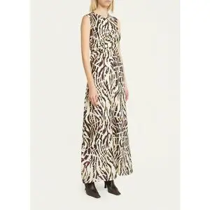 Proenza Schouler White Label Clem Ruched Maxi Dress