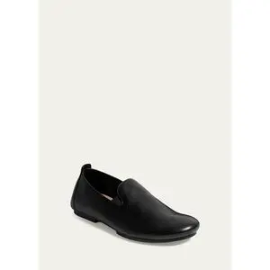 Bottega Veneta Lagoon Nappa Leather Loafers - Nero