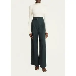 Proenza Schouler White Label Juniper Textured High-neck Sweater