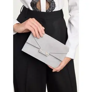 TOM FORD Mini Suede T-clasp Shoulder Bag