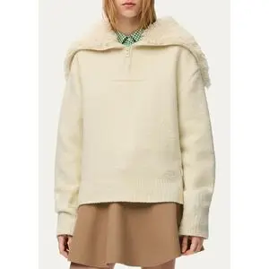 Loewe Knit Zip-up Sweater